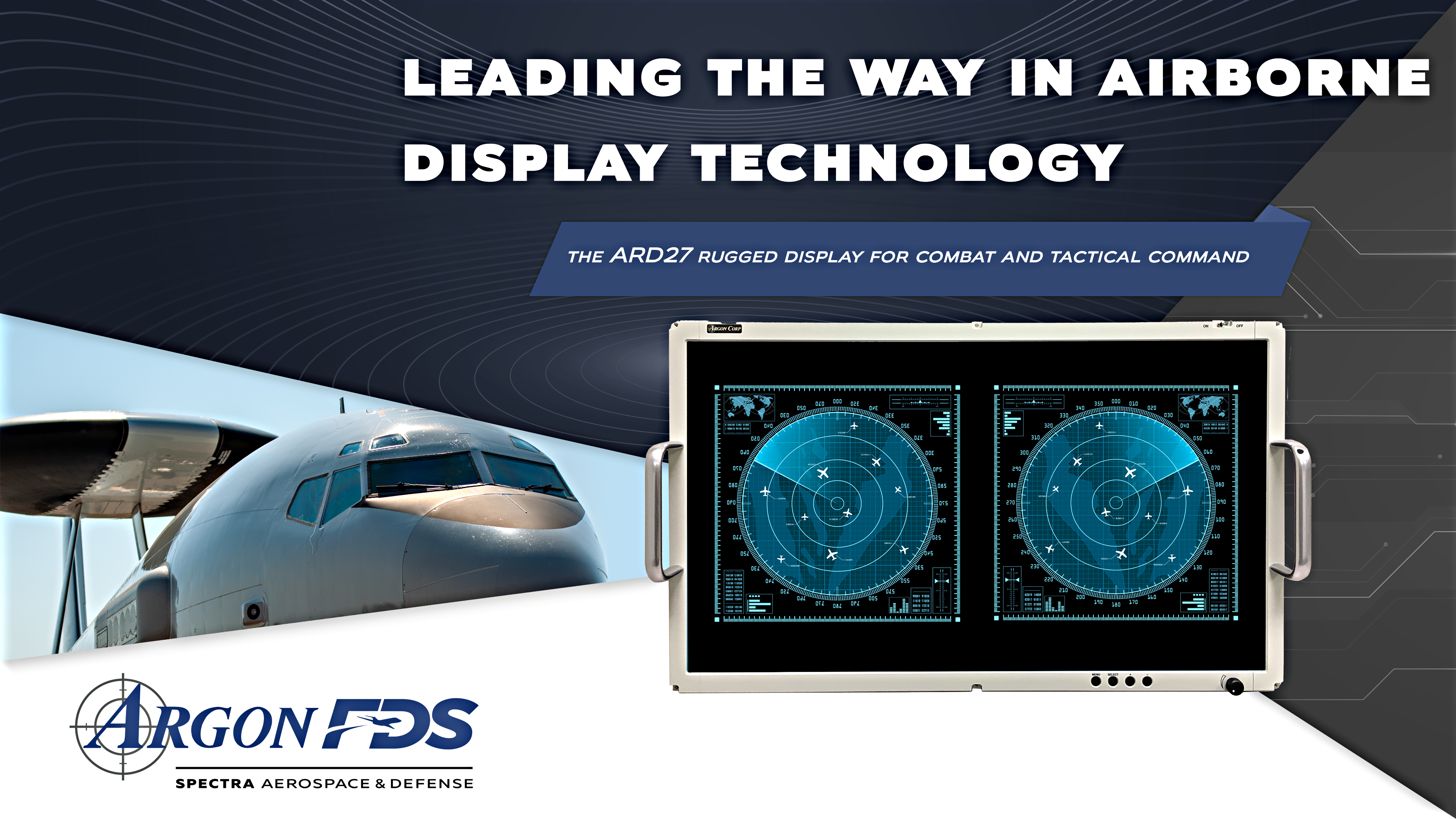 The ARD27 Rugged Display for Combat and Tactical Command - Spectra ...