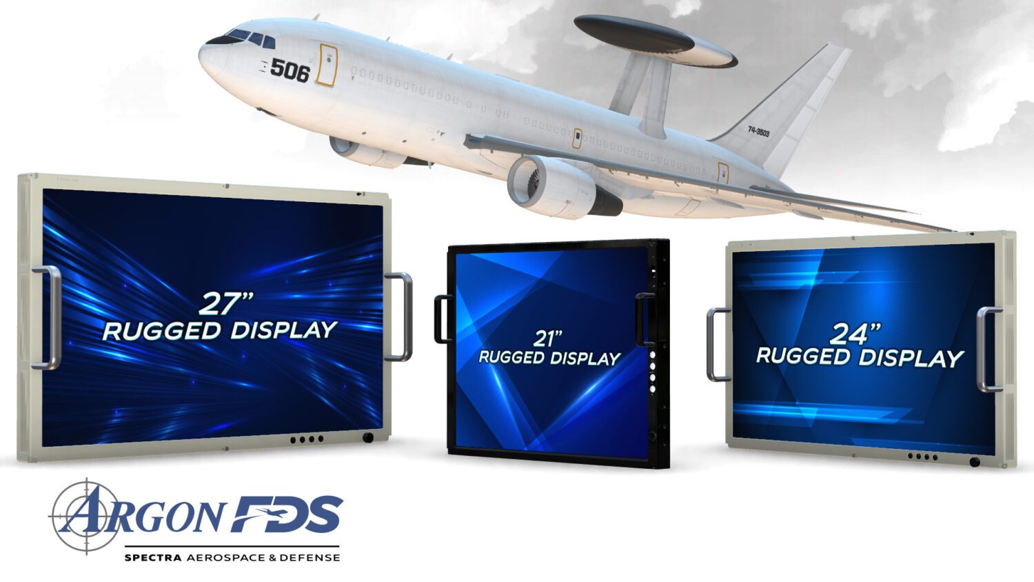 Rugged Displays for Airborne AEW&C Systems - Spectra Defense Technologies