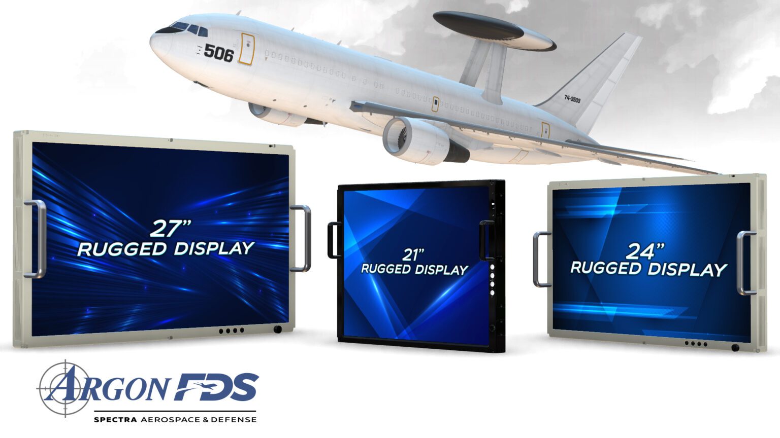 Rugged Displays for Airborne AEW&C Systems - Spectra Defense Technologies